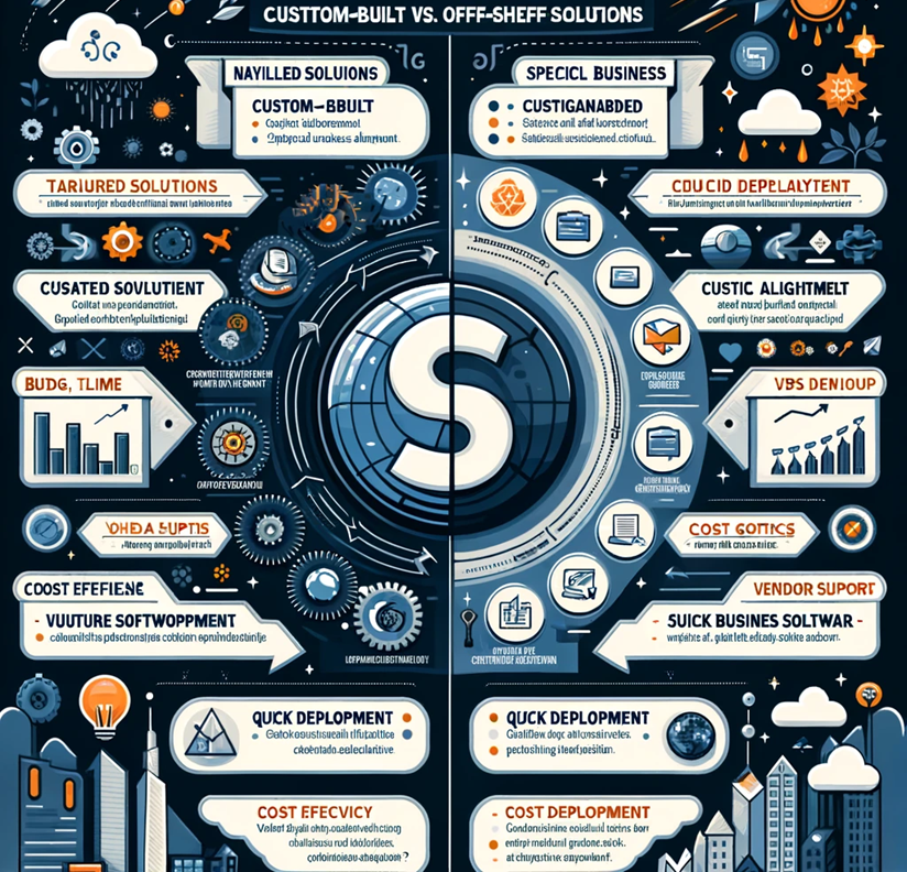 Navigating Software Choices: Custom-Built vs. Off-the-Shelf Solutions