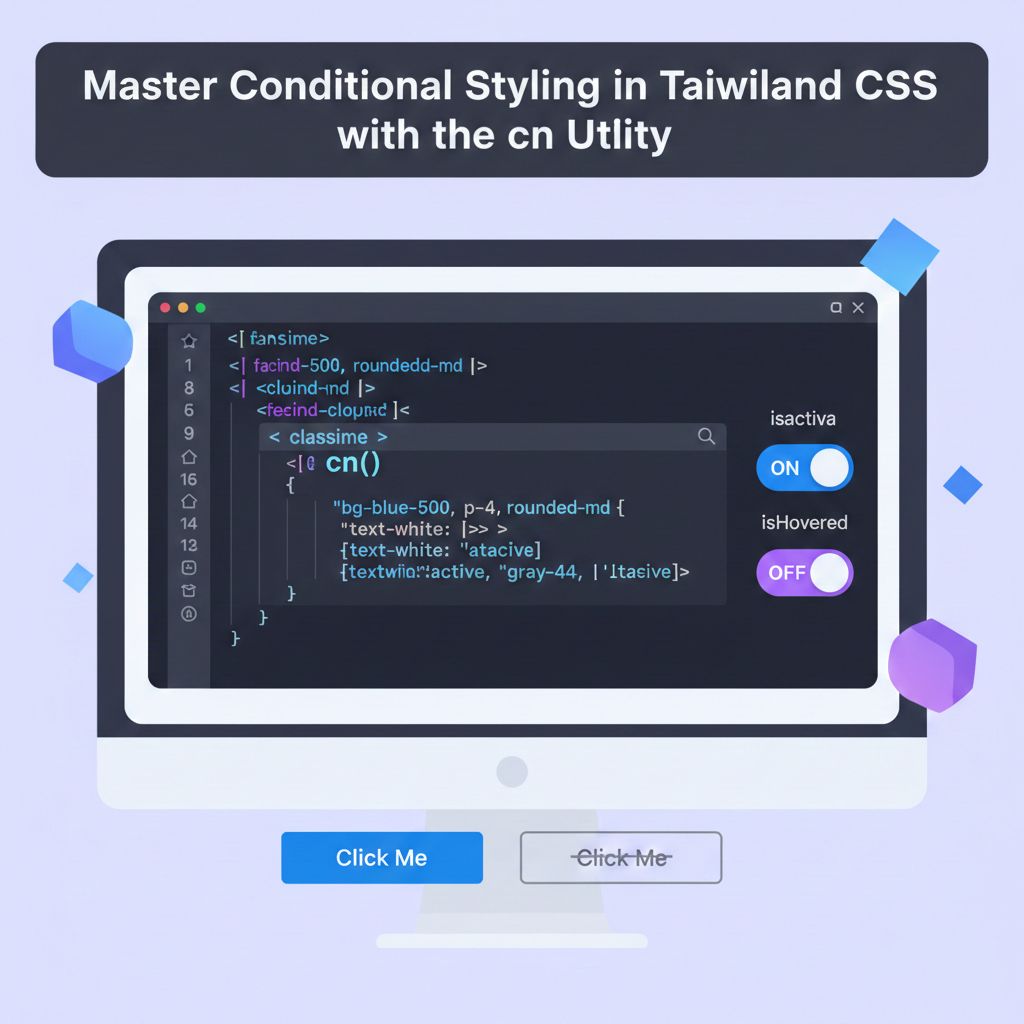 Master Conditional Styling in Tailwind CSS with the cn Utility